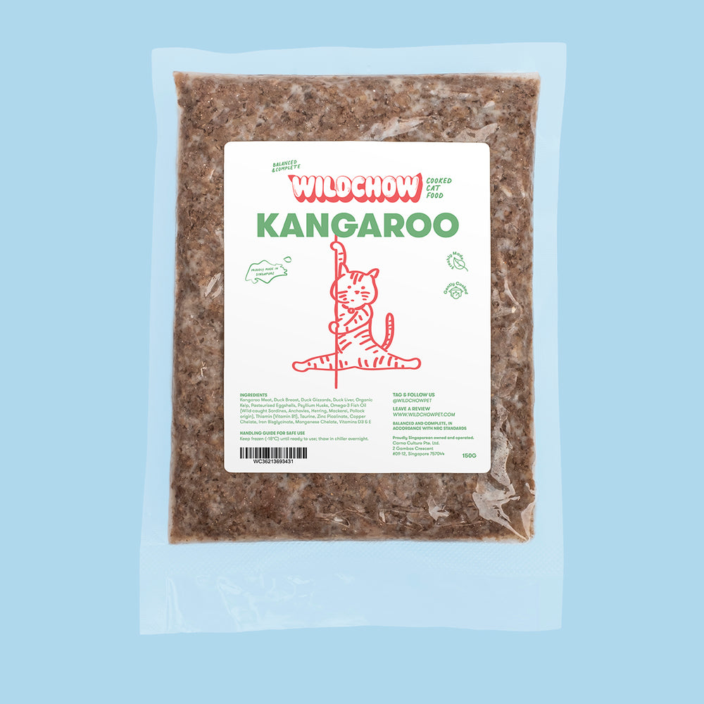 Gently Cooked Kangaroo for Cats – WildChow